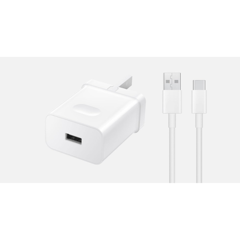 HONOR SuperCharge UK 3 Pin Power Adapter (Max 35W) with USB to Type-C Cable
